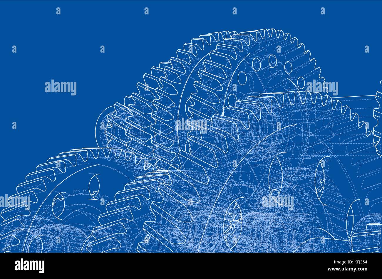 Gearbox sketch. Vector Stock Vector Image & Art - Alamy