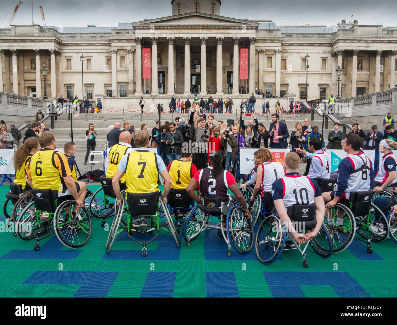 British MP's & British Wheelchair Basketball players playing wheelchair ...