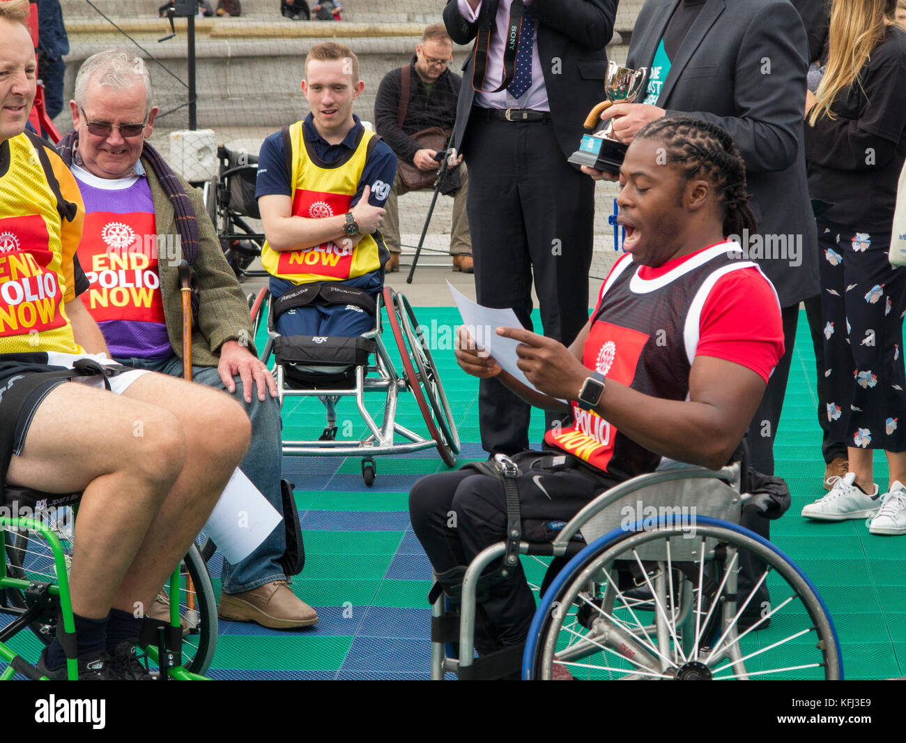British MP's & British Wheelchair Basketball players playing wheelchair ...