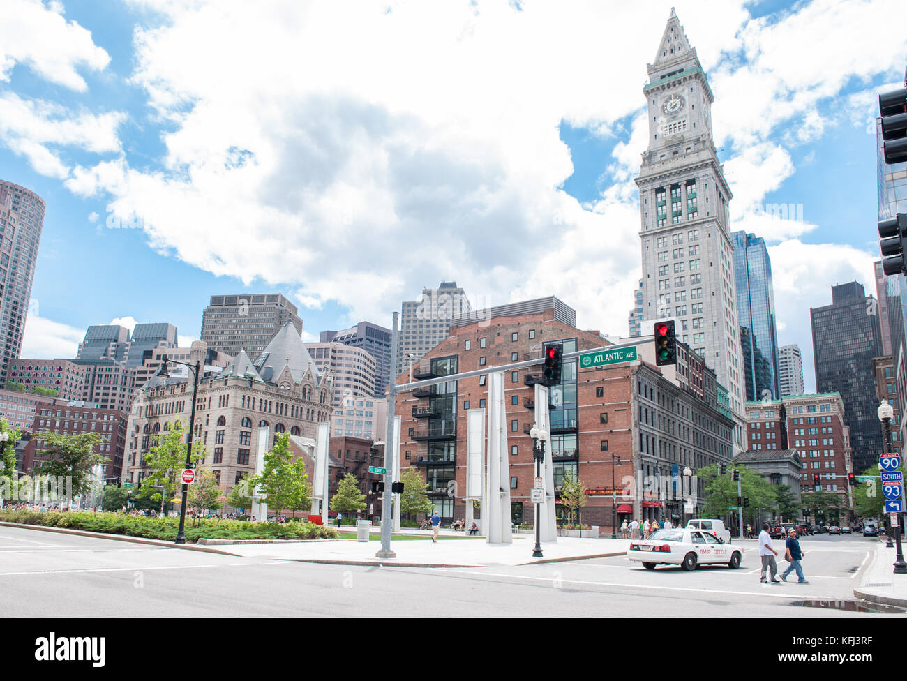 Boston downtown crossing hi-res stock photography and images - Alamy