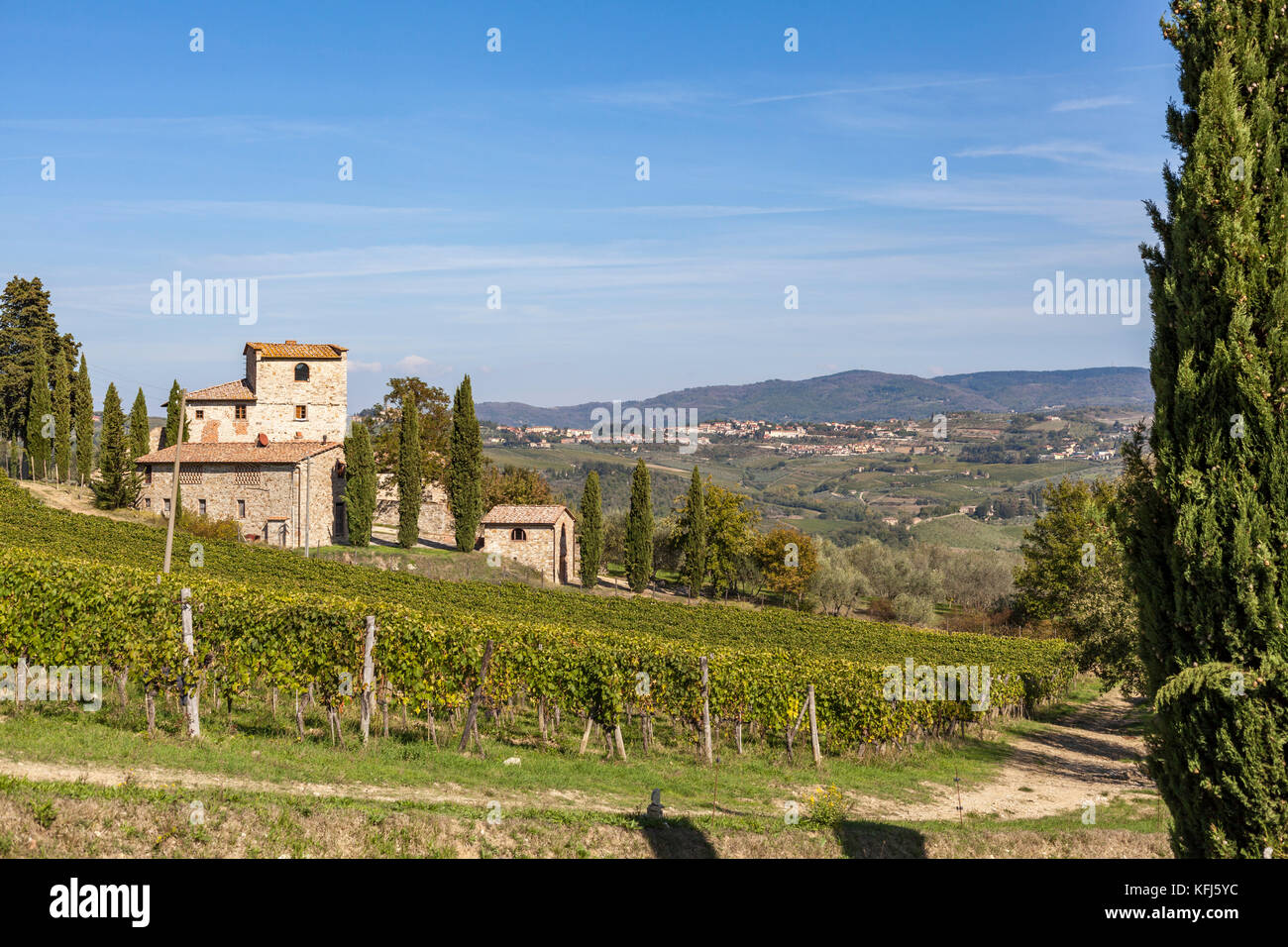 Italian Vineyard House