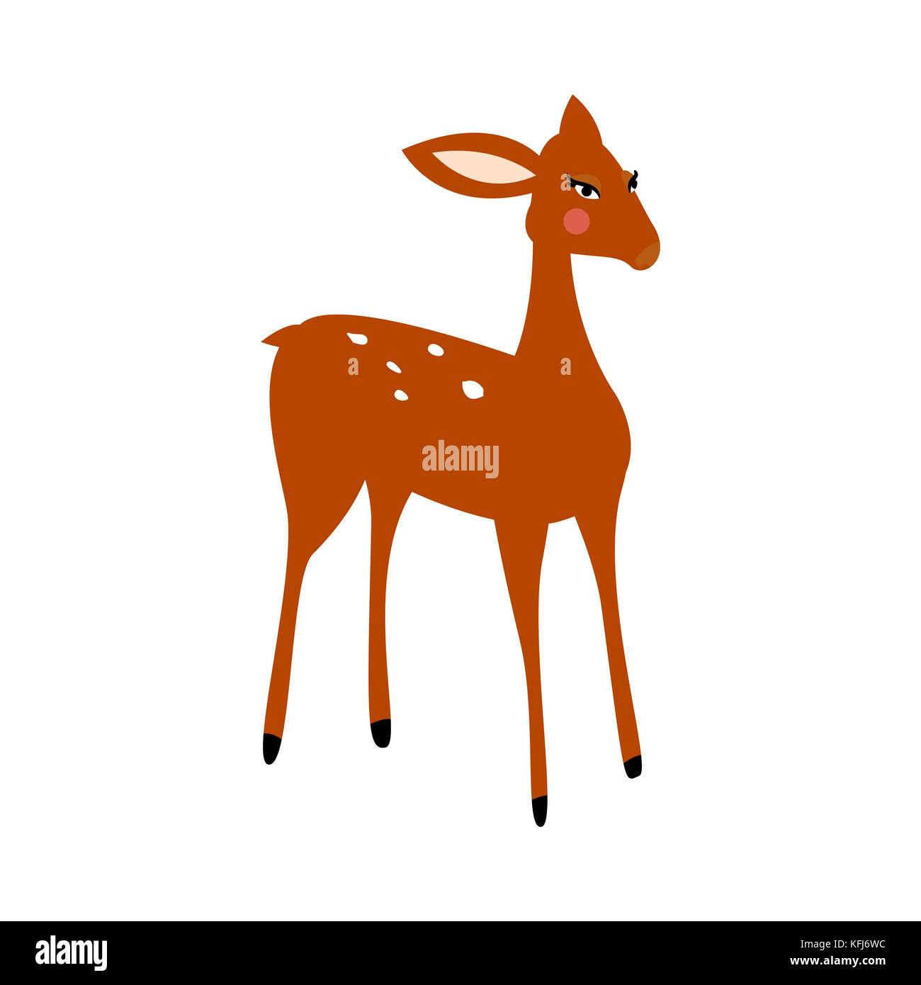 Cartoondeer hi-res stock photography and images - Alamy