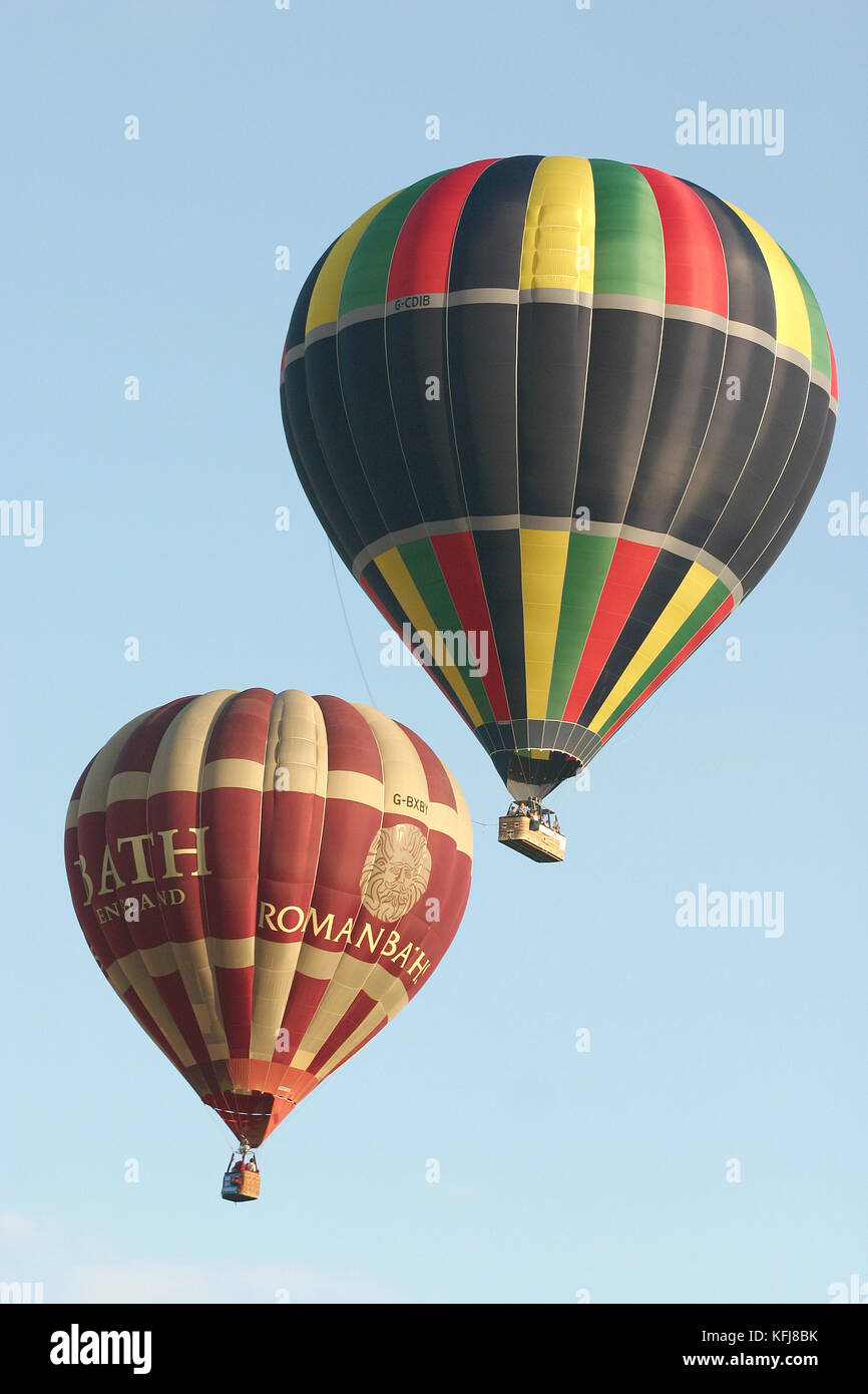Bristol Balloon Fiesta, Ashton Court Estate, Bristol UK Stock Photo - Alamy