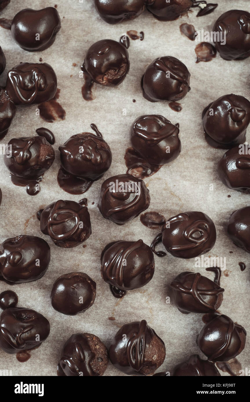 Home made chocolate candy hi-res stock photography and images - Alamy