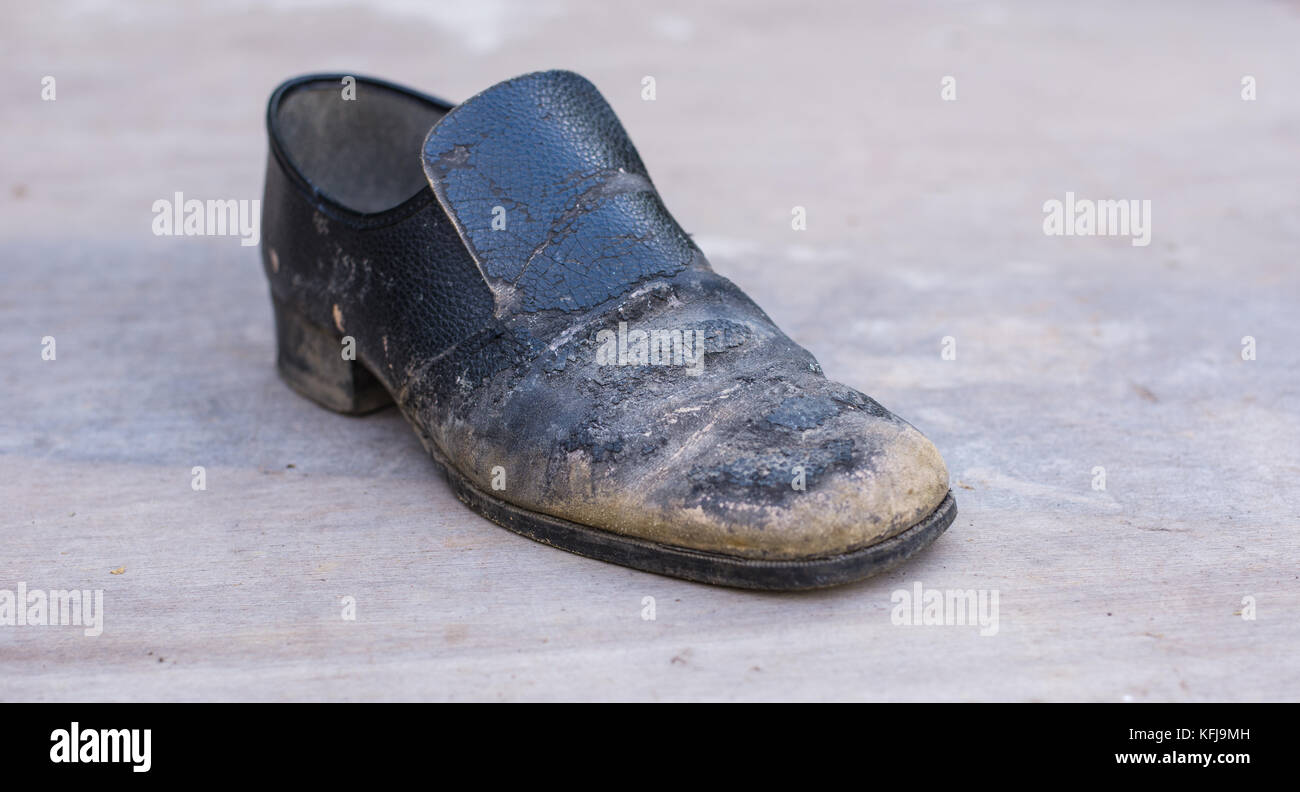 Worn out shoe hi-res stock photography and images - Alamy