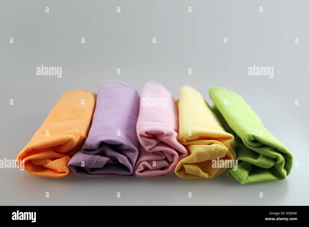 Female clothing of different colours Stock Photo - Alamy