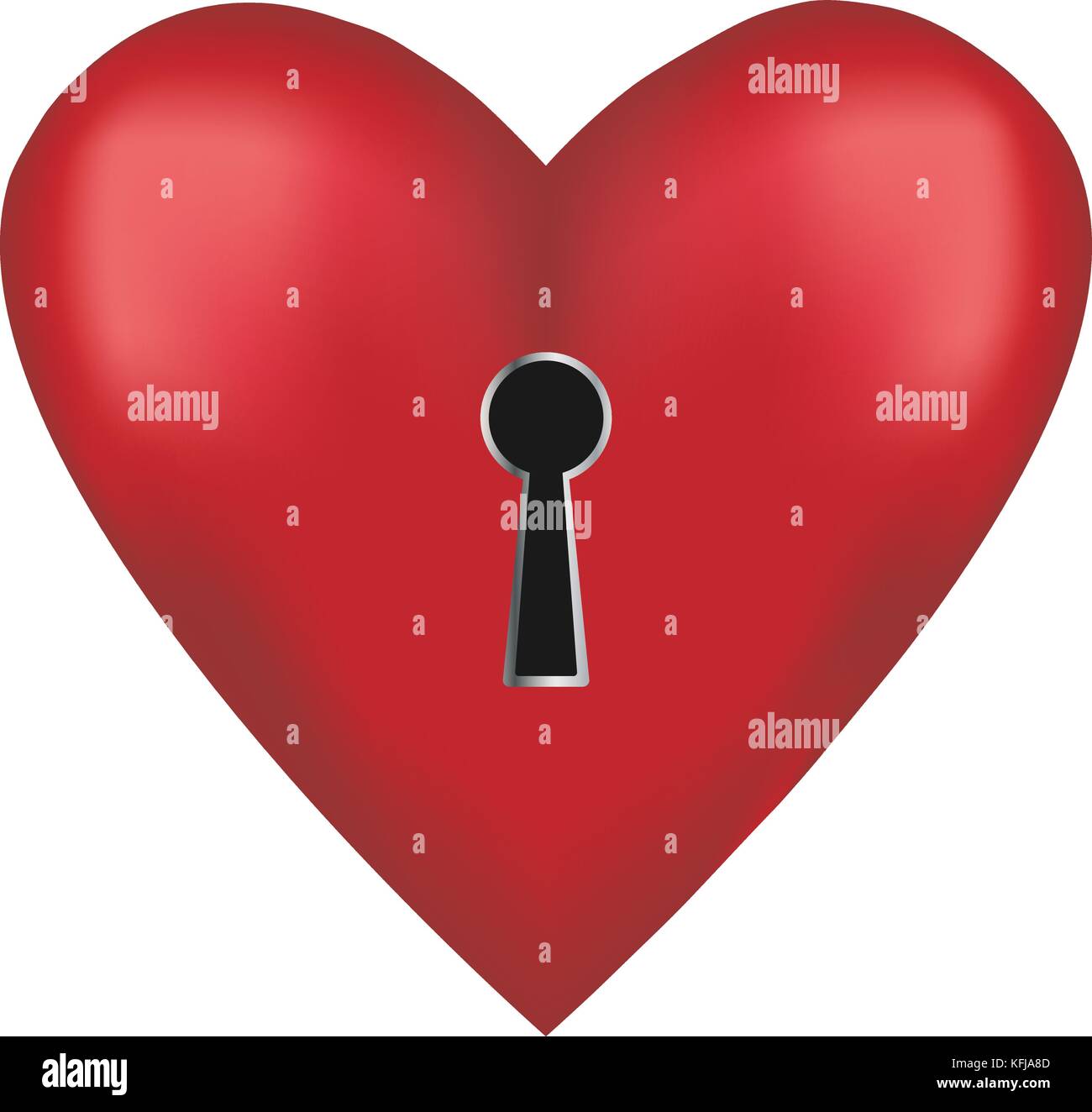 Unlock me key to my heart, vector Stock Vector Image & Art - Alamy