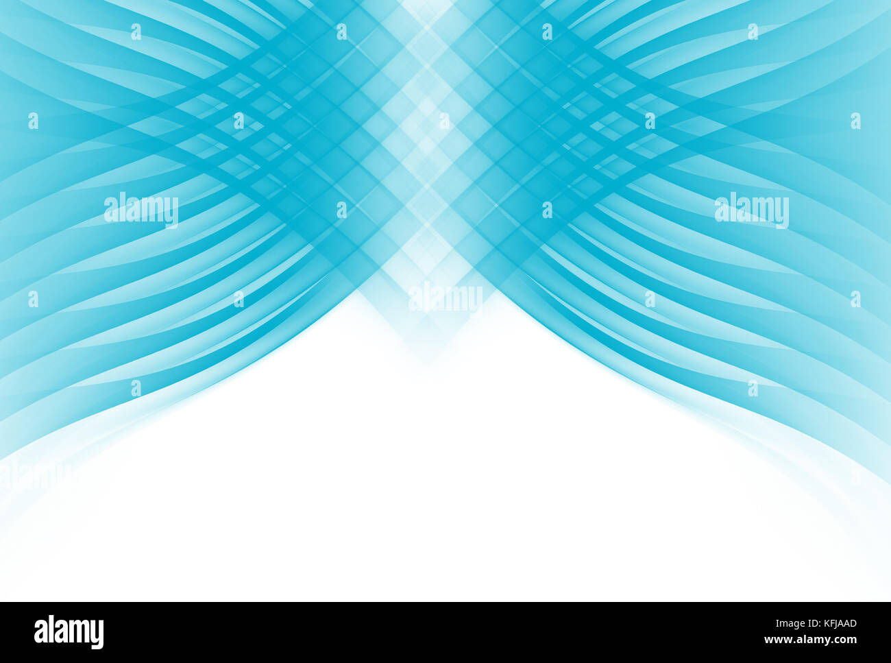 Simple white background with symmetrical blue curve lines Stock Photo ...