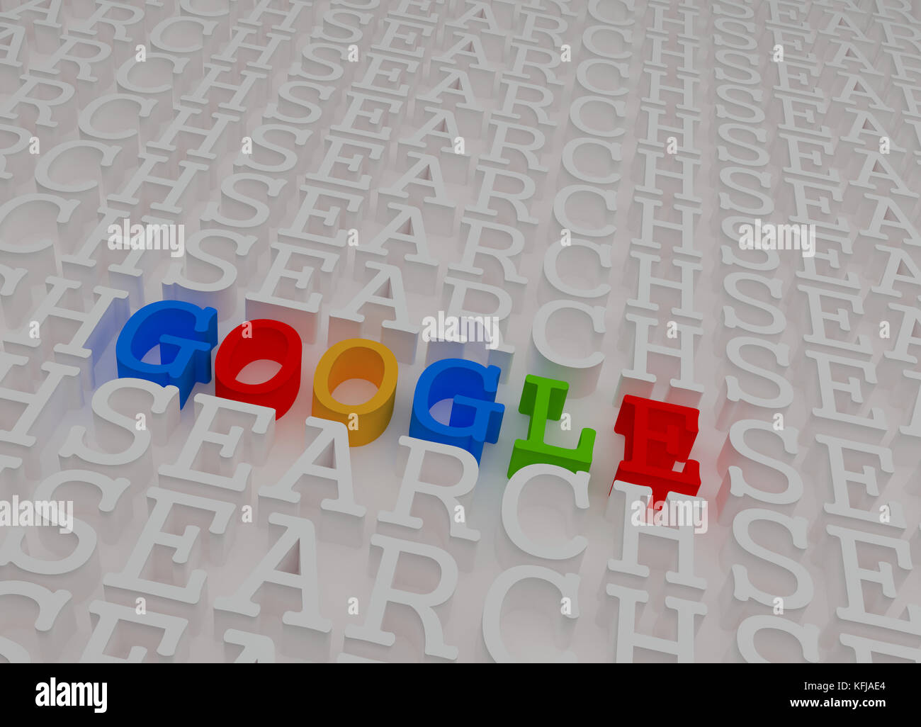 Tehran IRAN-April 21 2016- Colorful 3d Google Text Inside Search Text ...