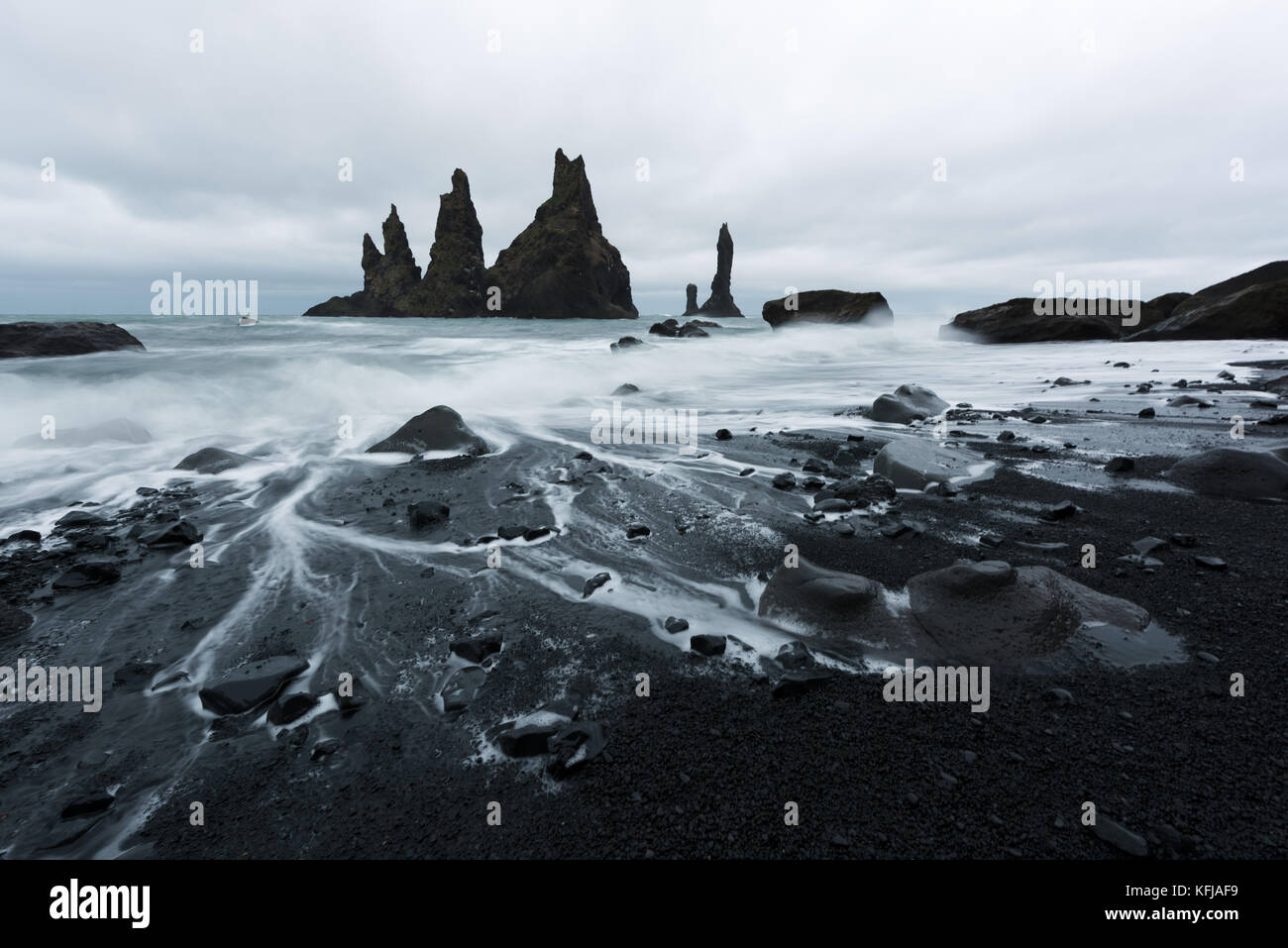 Basalt rock formations "Troll toes Stock Photo - Alamy