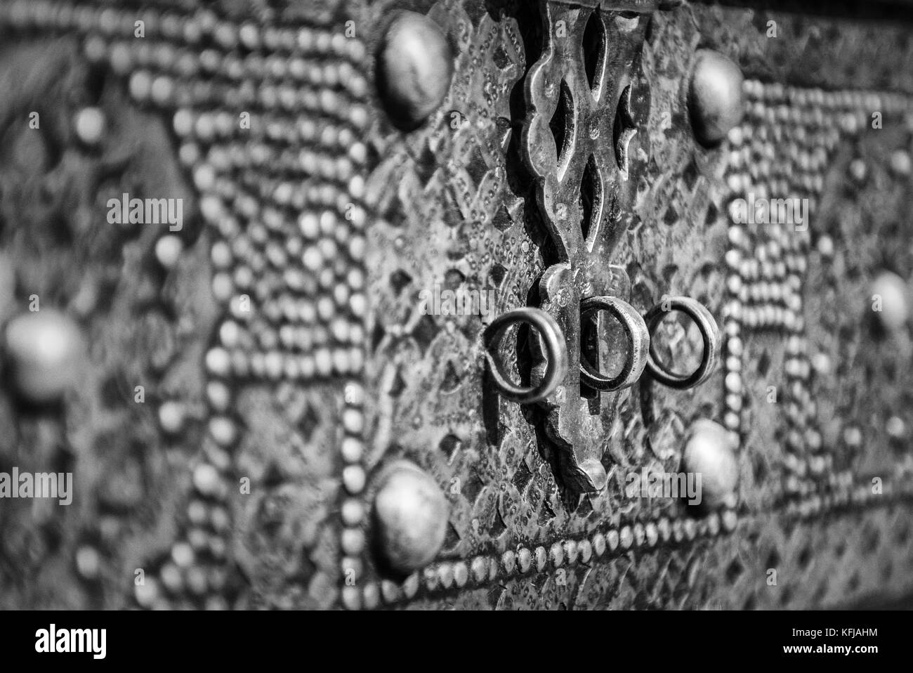 Arabian chest Black and White Stock Photos & Images - Alamy