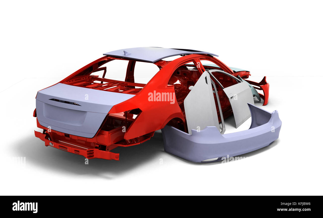 Car parts illustration hi-res stock photography and images - Alamy