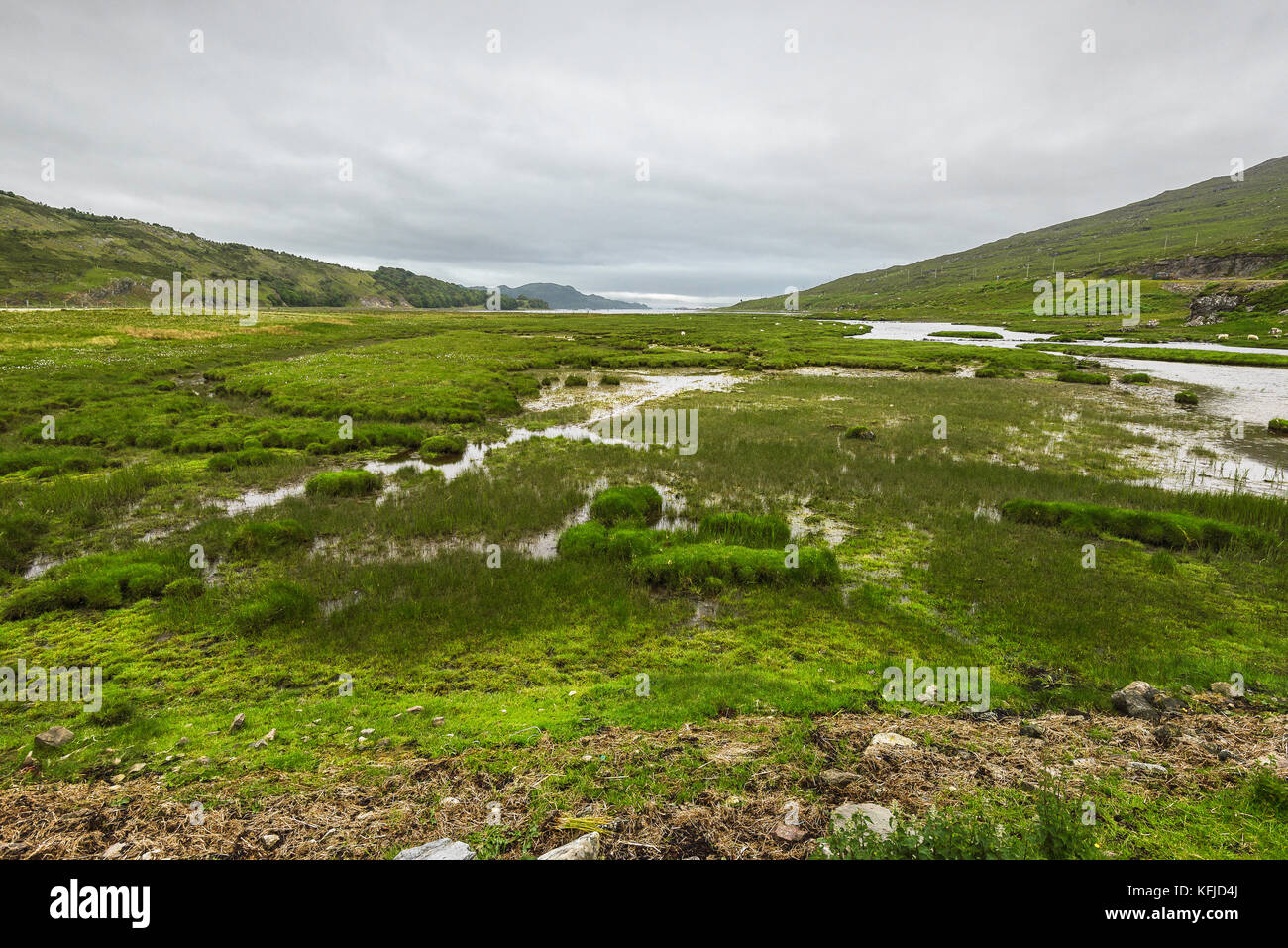 landscape of Applecross Stock Photo - Alamy