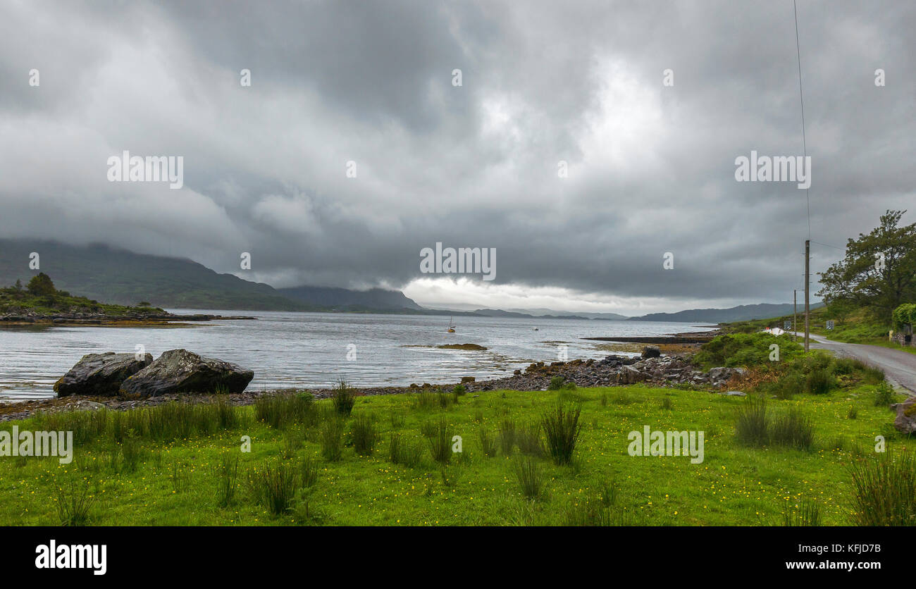 landscape of Applecross Stock Photo - Alamy