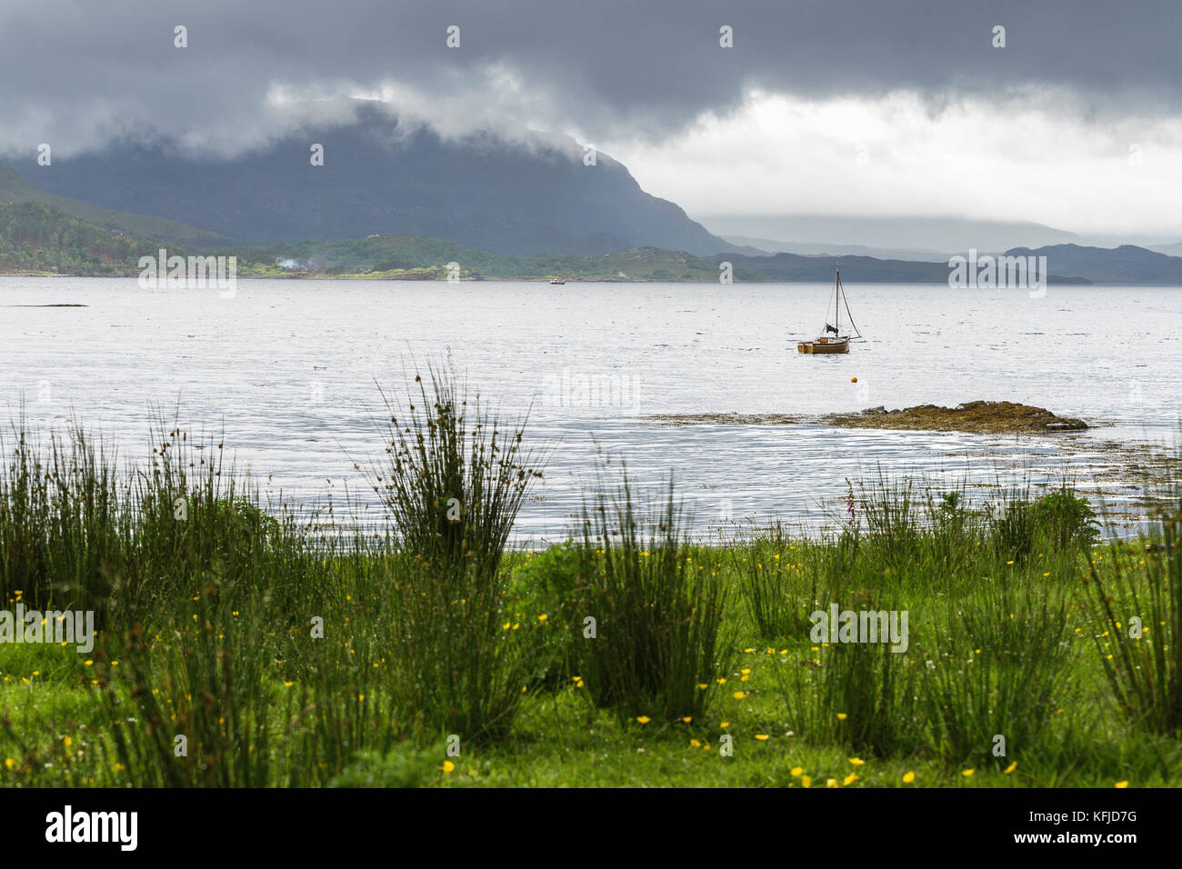 landscape of Applecross Stock Photo - Alamy