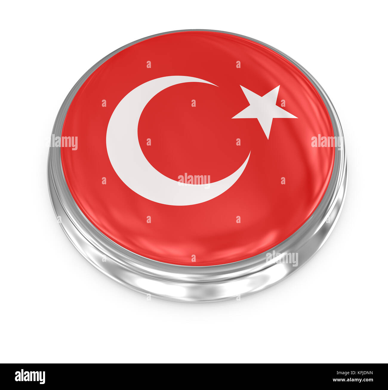 Turkey badge , computer generated image. 3d render Stock Photo - Alamy