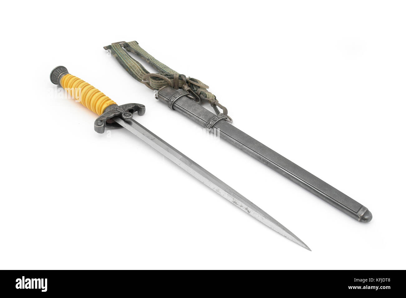 German at the WWII. Dirk of a infantry officer (Wehrmacht). Model of ...