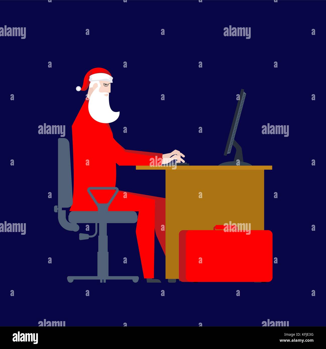 Home desk letter Stock Vector Images - Alamy