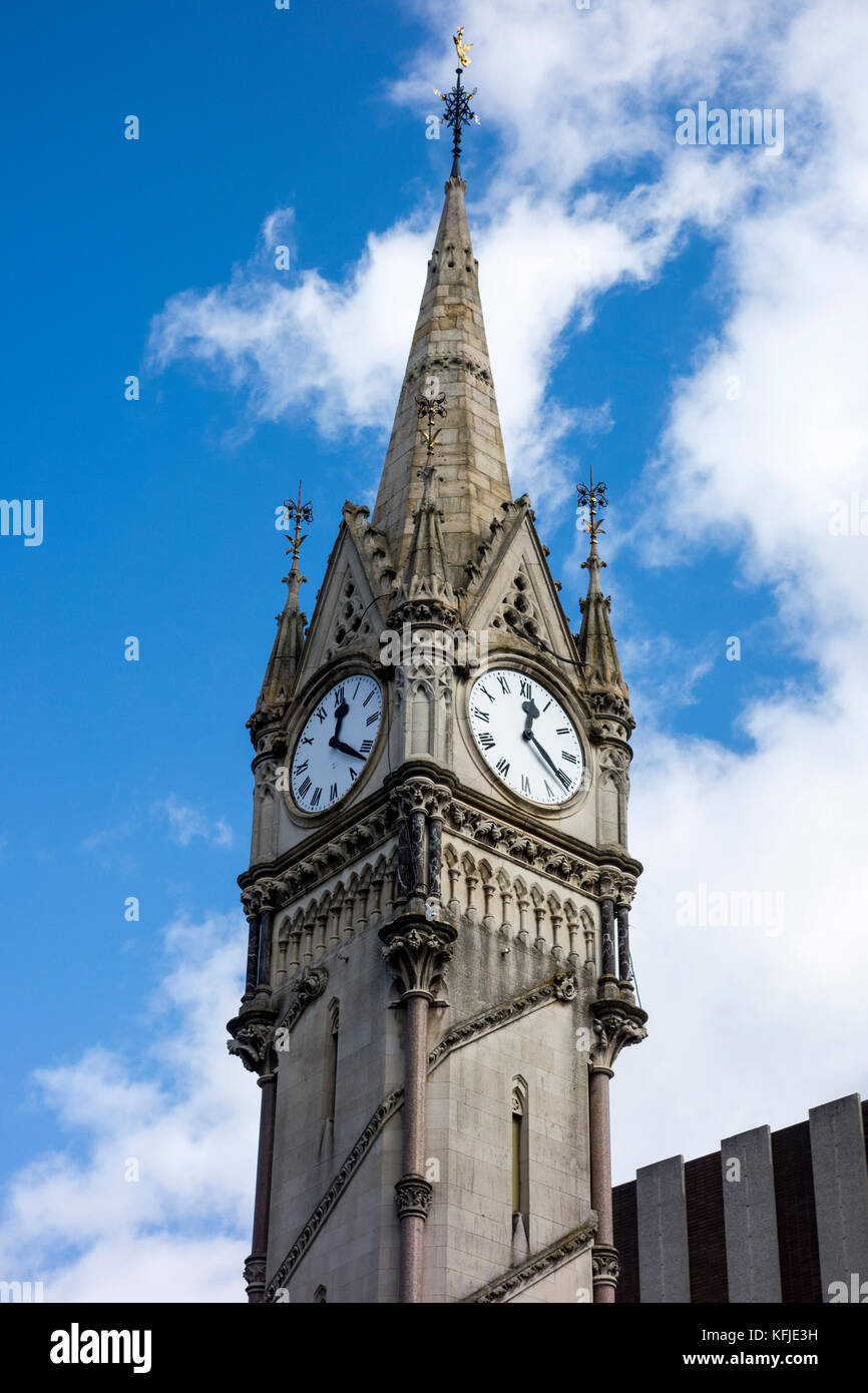Haymarket Memorial Clock Tower by Joseph Goddard, East Gates, Leicester ...