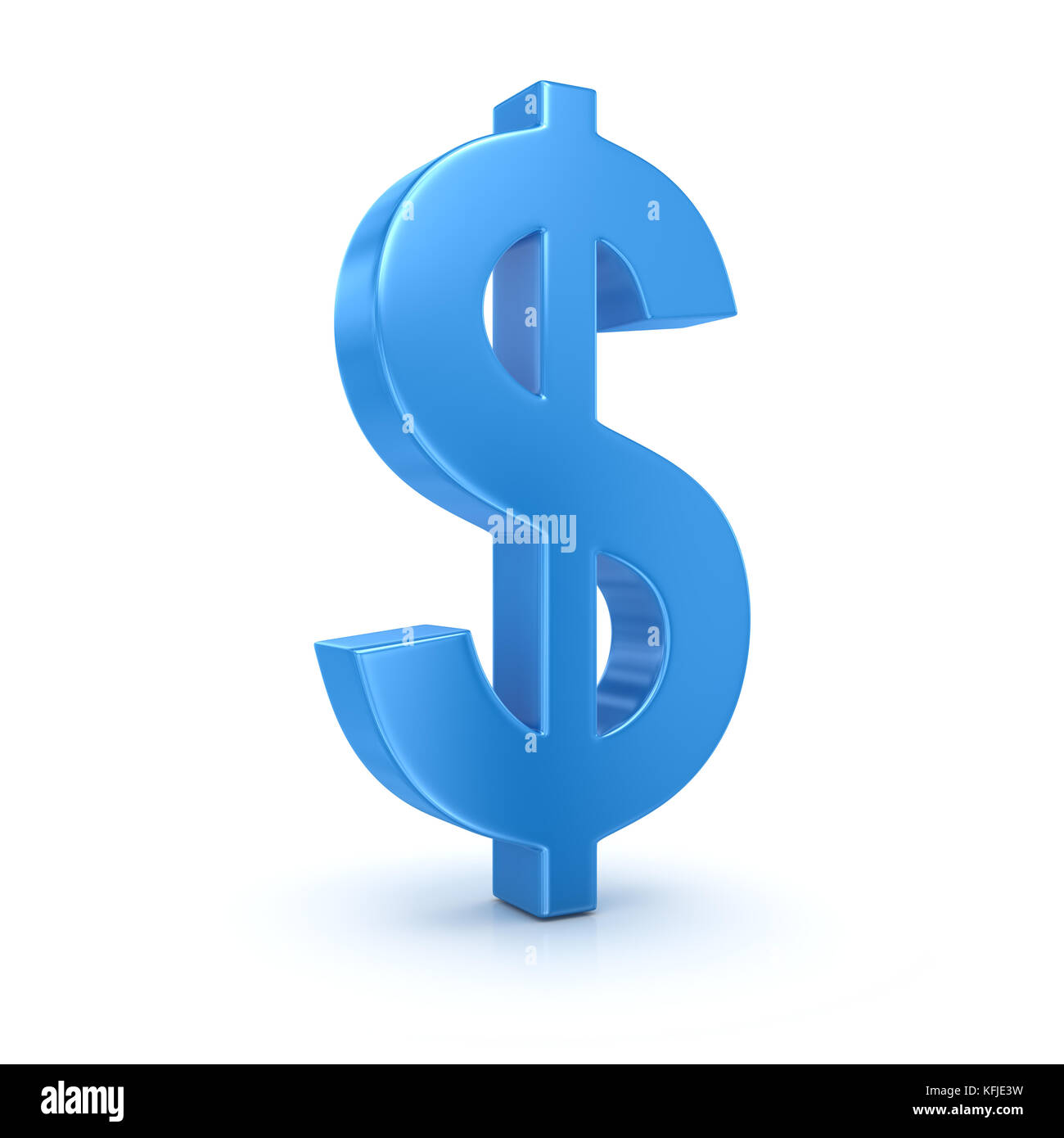 Dollar sign , computer generated image. 3d render Stock Photo - Alamy