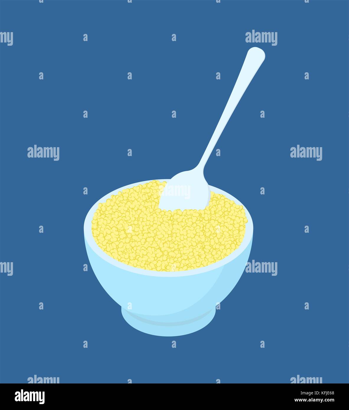 Full couscous Stock Vector Images - Alamy