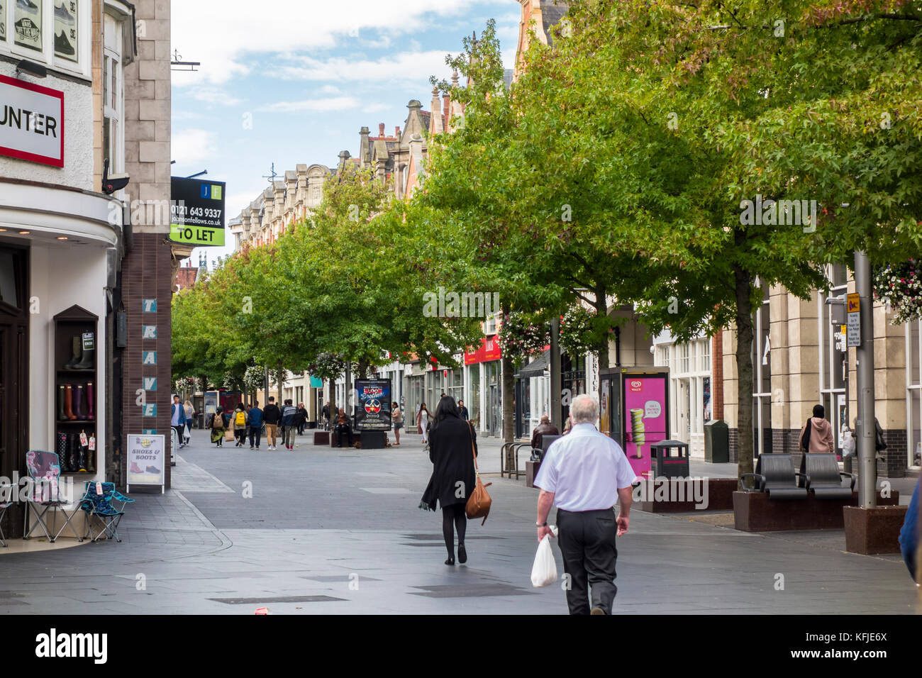 Leicester town centre hi-res stock photography and images - Alamy