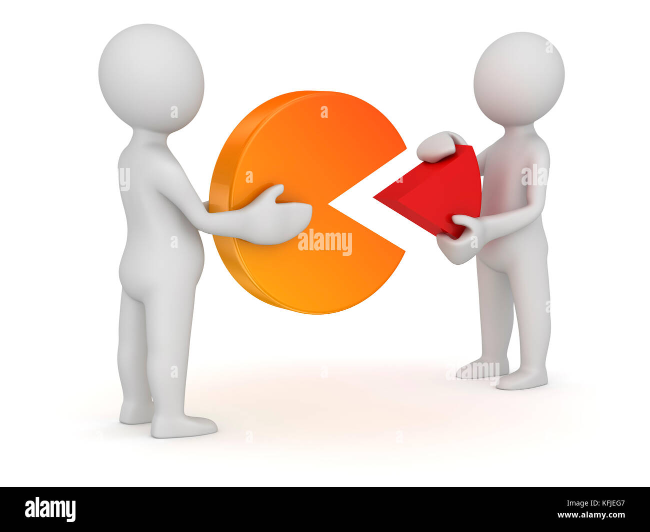 Solution , computer generated image. 3d render Stock Photo - Alamy