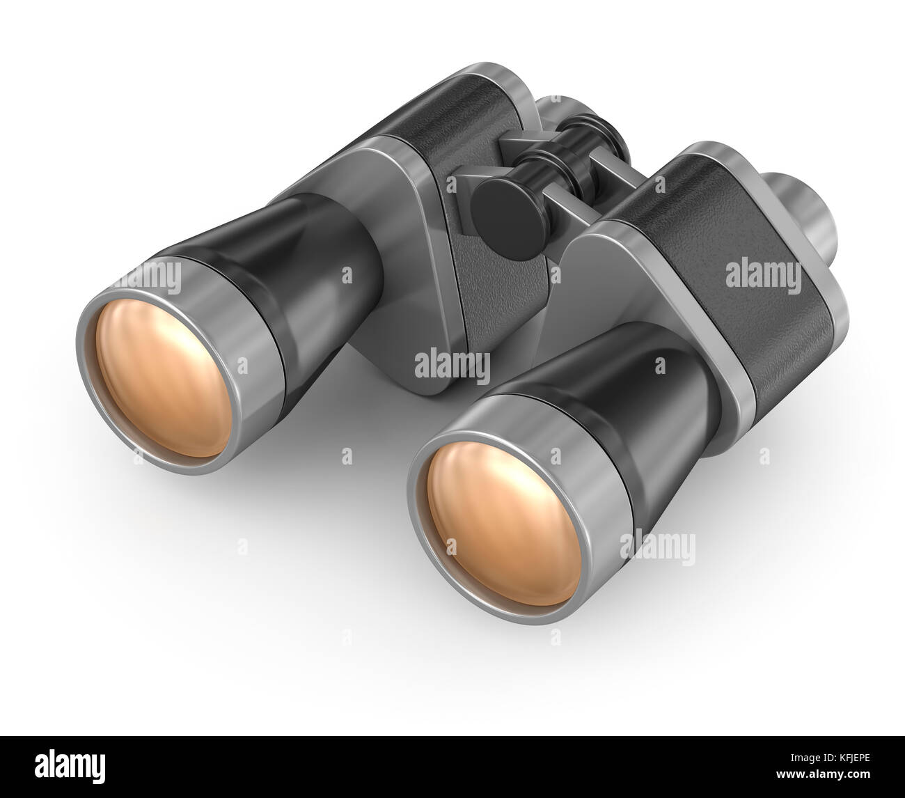 Binoculars , computer generated image. 3d render Stock Photo - Alamy