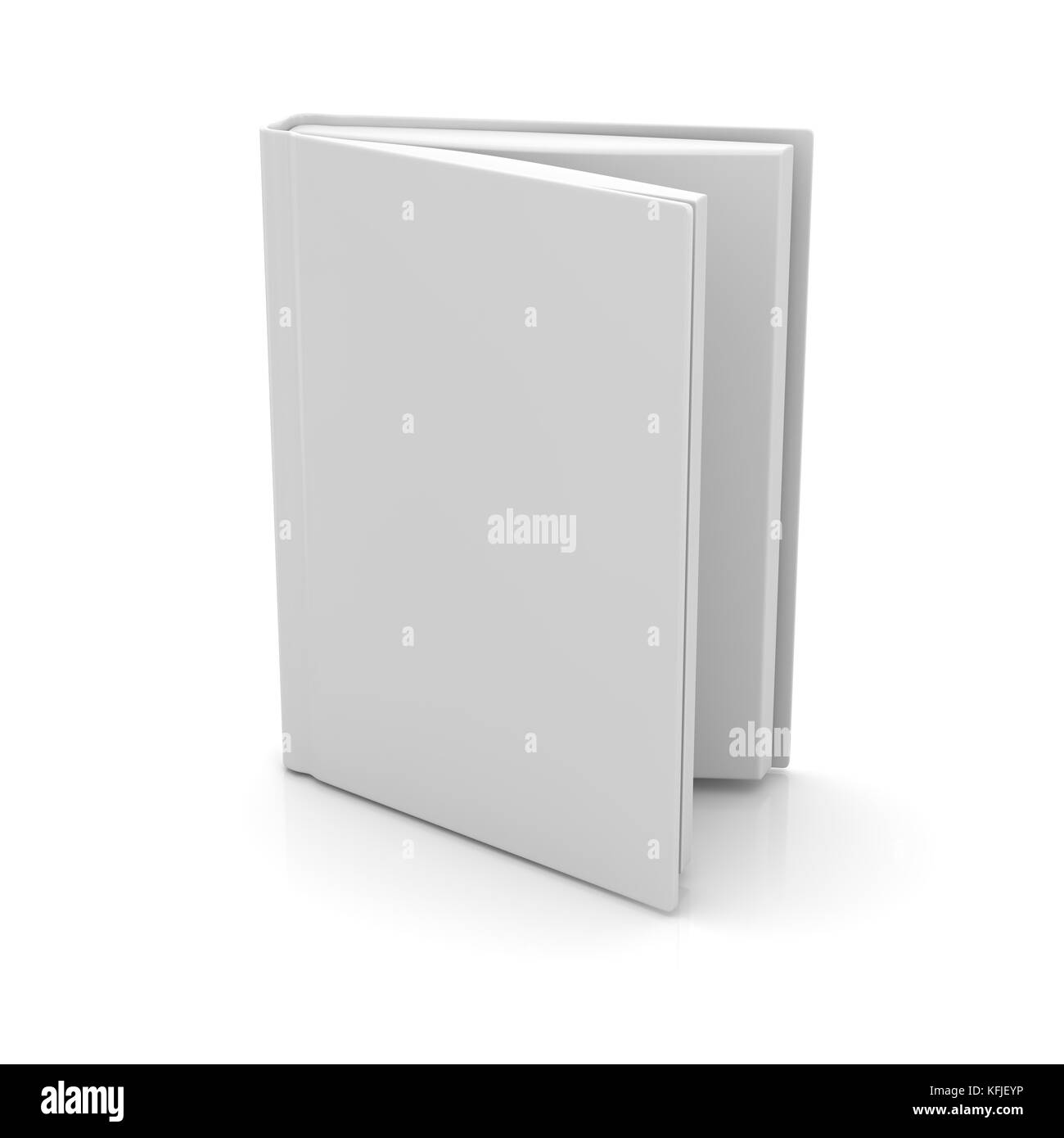 Isolated book , computer generated image. 3d render Stock Photo - Alamy