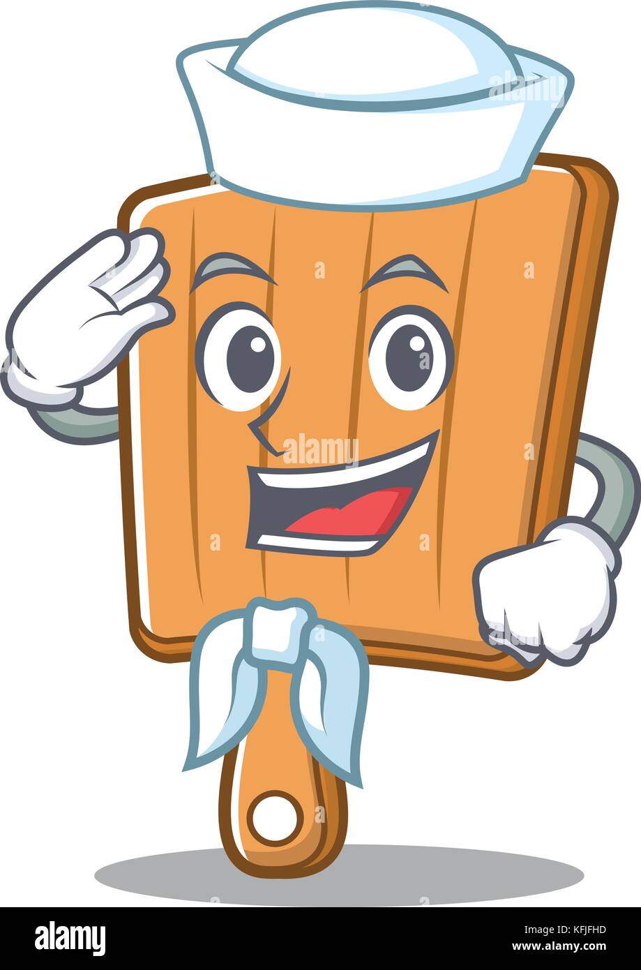 Sailor kitchen board character cartoon Stock Vector Image & Art - Alamy