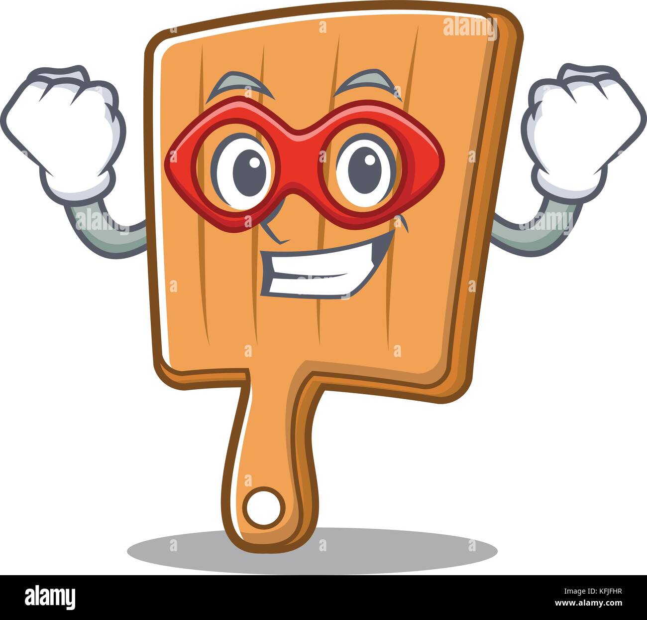 Super hero kitchen board character cartoon Stock Vector Image & Art - Alamy