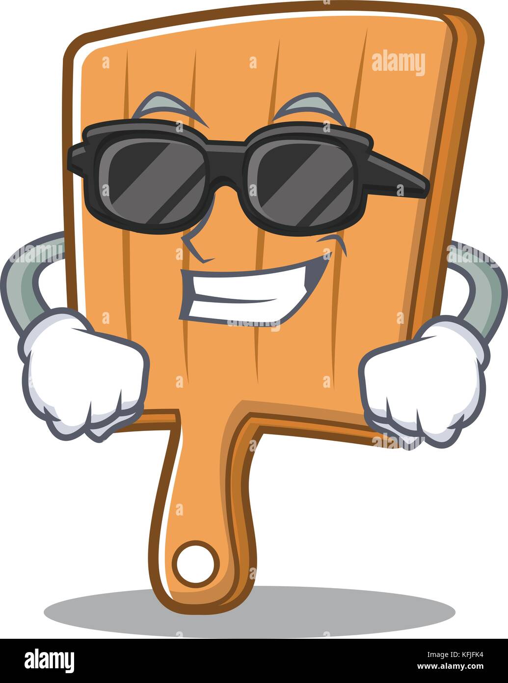 Super cool kitchen board character cartoon Stock Vector Image & Art - Alamy