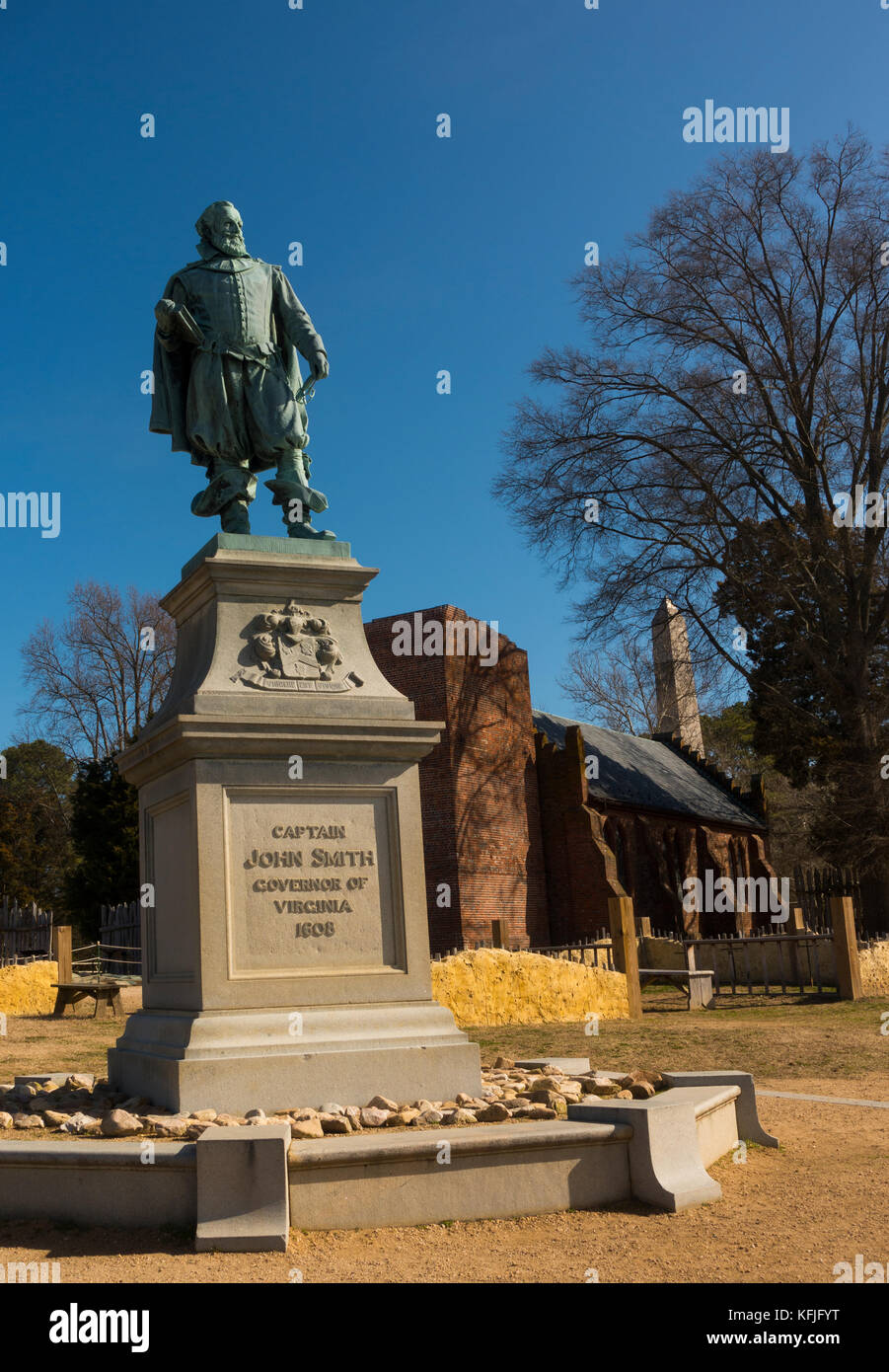 Historic Jamestowne Jamestown Virginia Stock Photo - Alamy