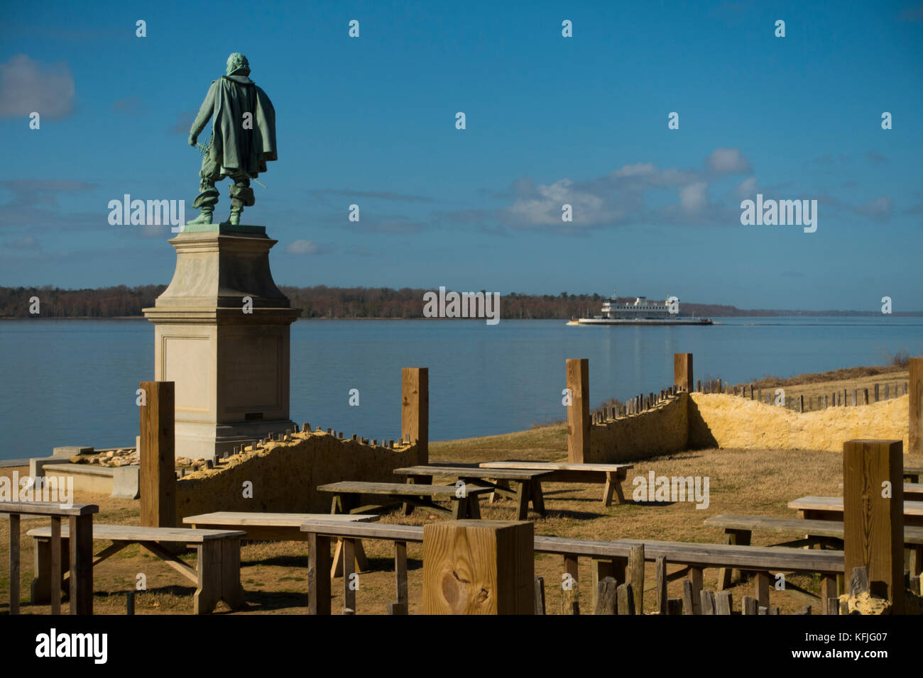 Historic Jamestowne Jamestown Virginia Stock Photo - Alamy