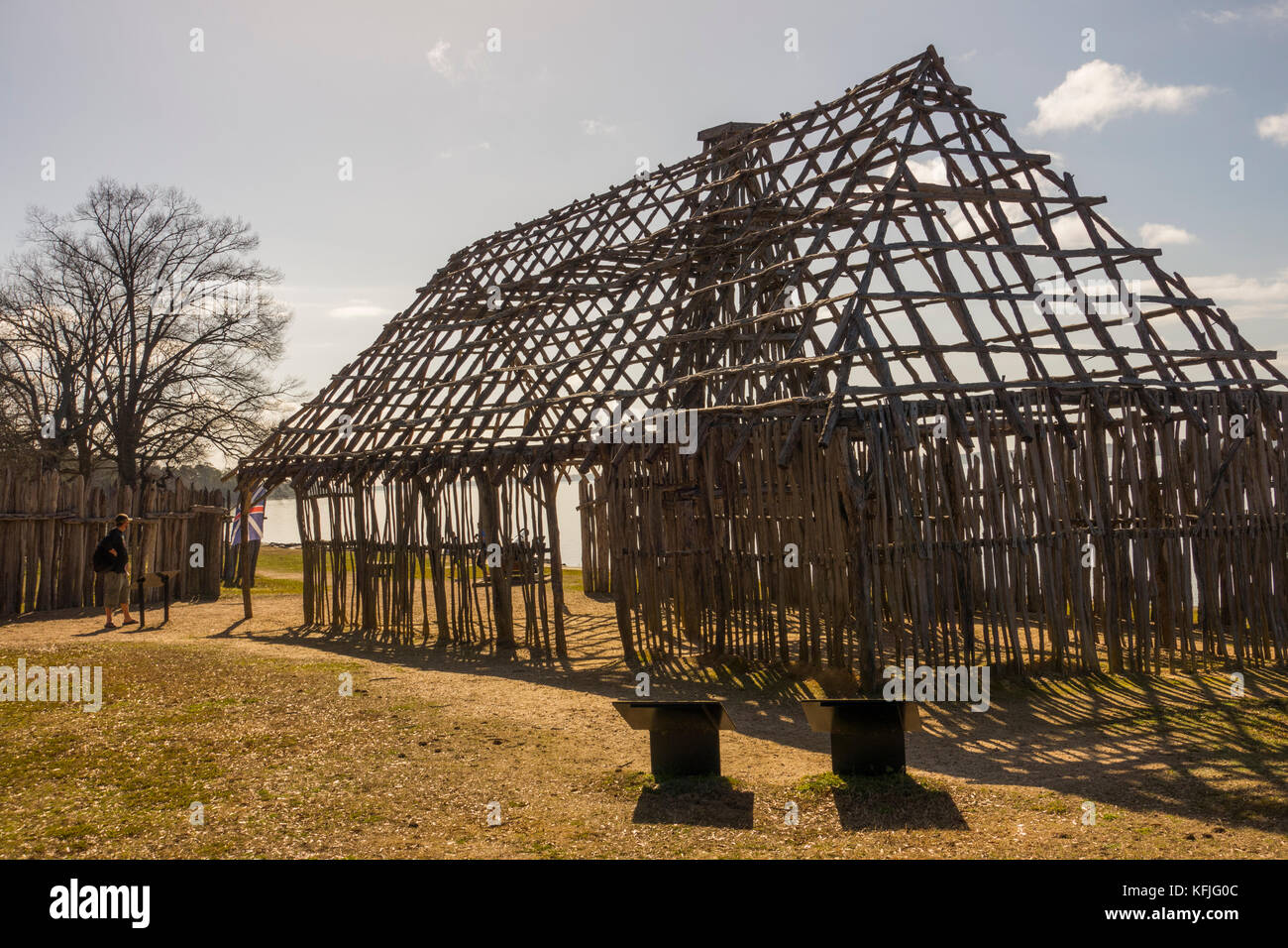 Historic Jamestowne Jamestown Virginia Stock Photo - Alamy