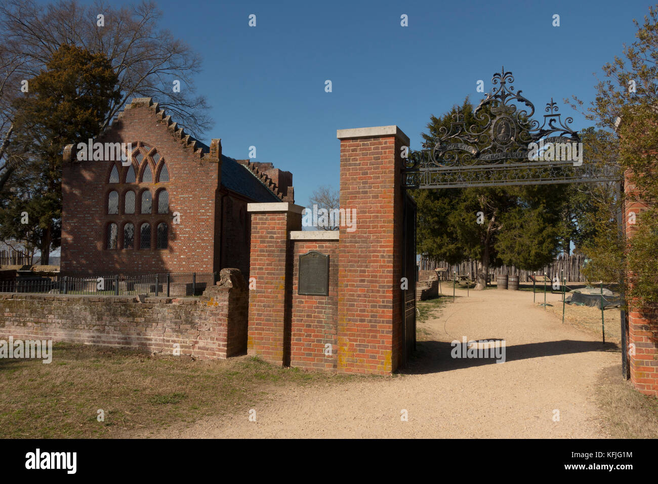 Historic Jamestowne Jamestown Virginia Stock Photo - Alamy