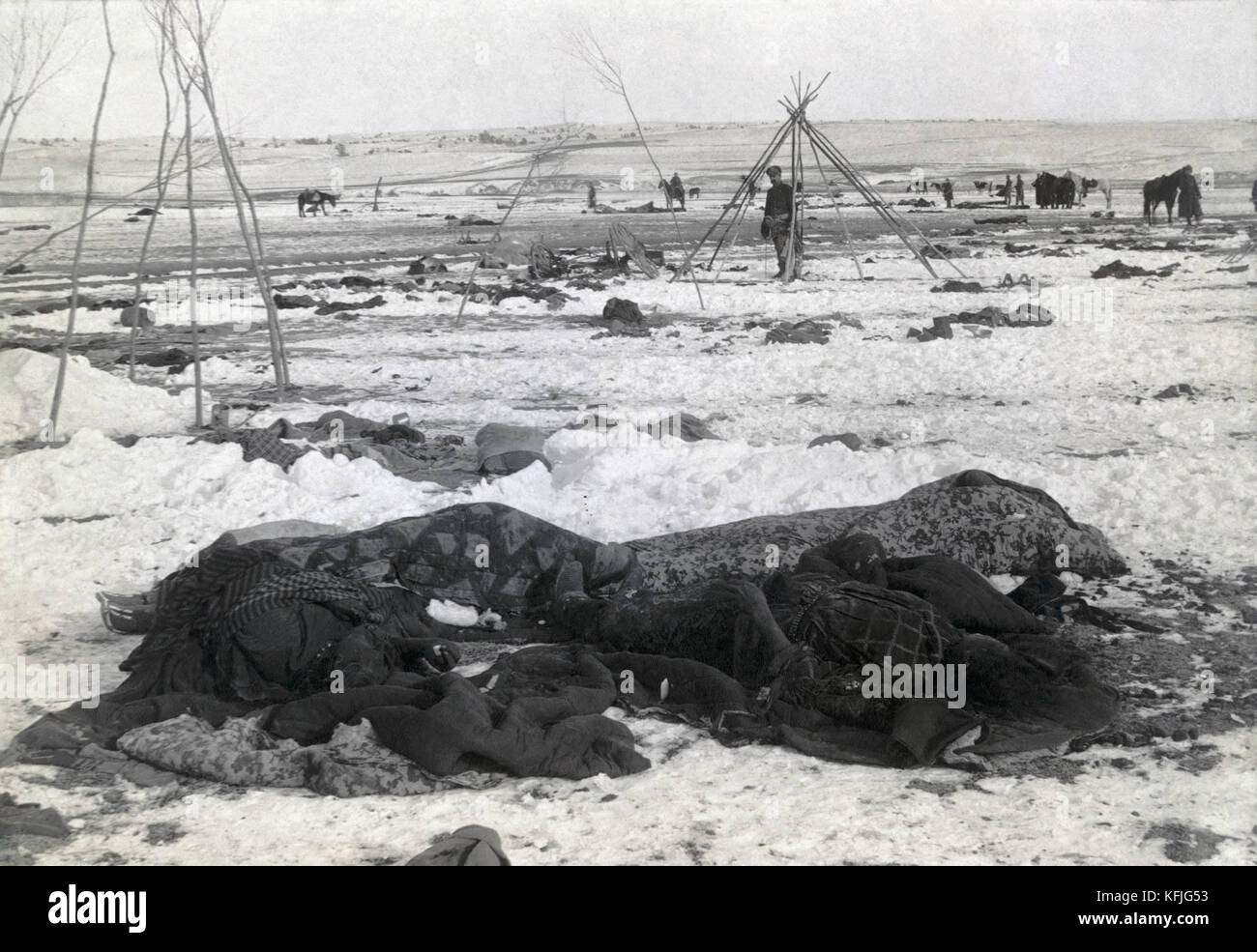 Wounded knee massacre hi-res stock photography and images - Alamy