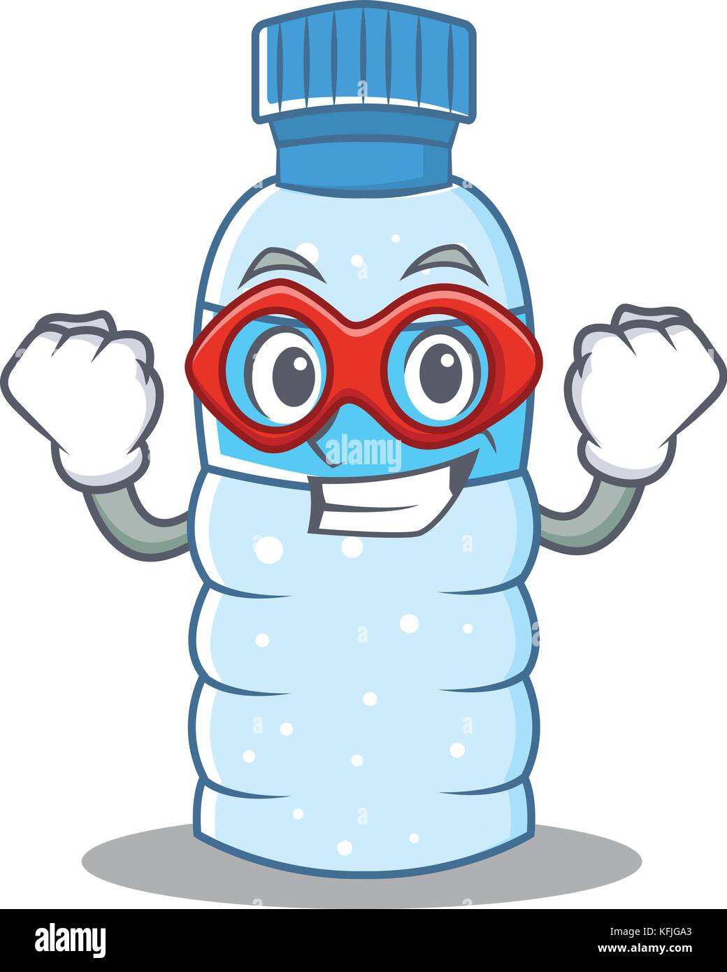Super hero bottle character cartoon style Stock Vector Image & Art - Alamy