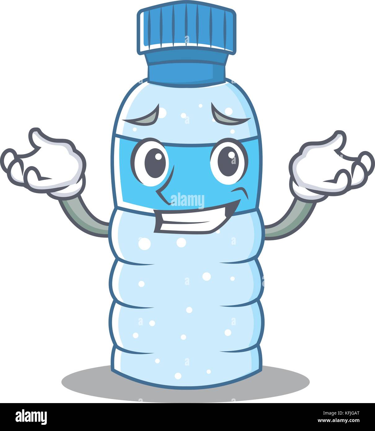 Grinning bottle character cartoon style Stock Vector Image & Art - Alamy