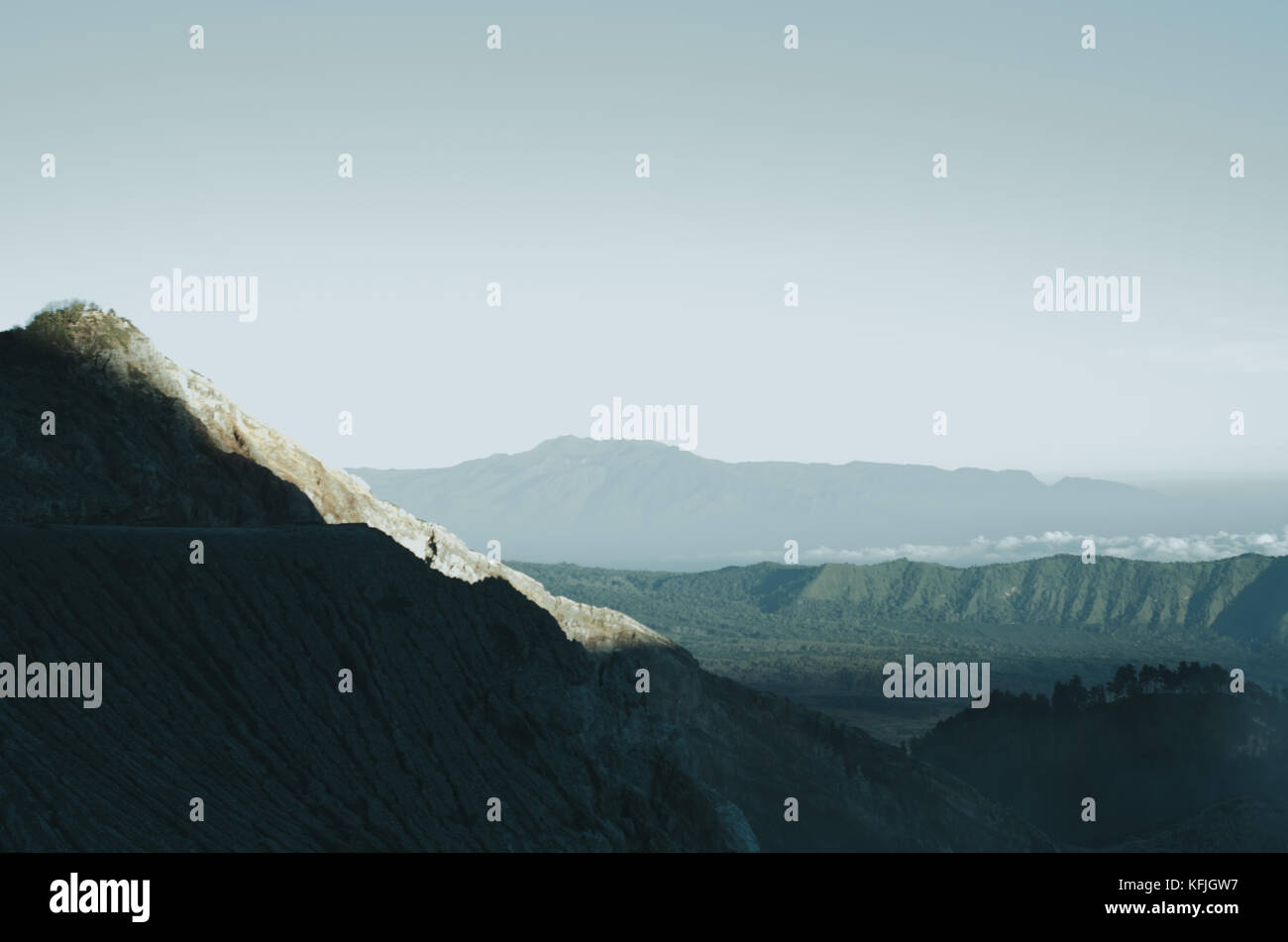 beautiful landscape in indonesia Stock Photo - Alamy