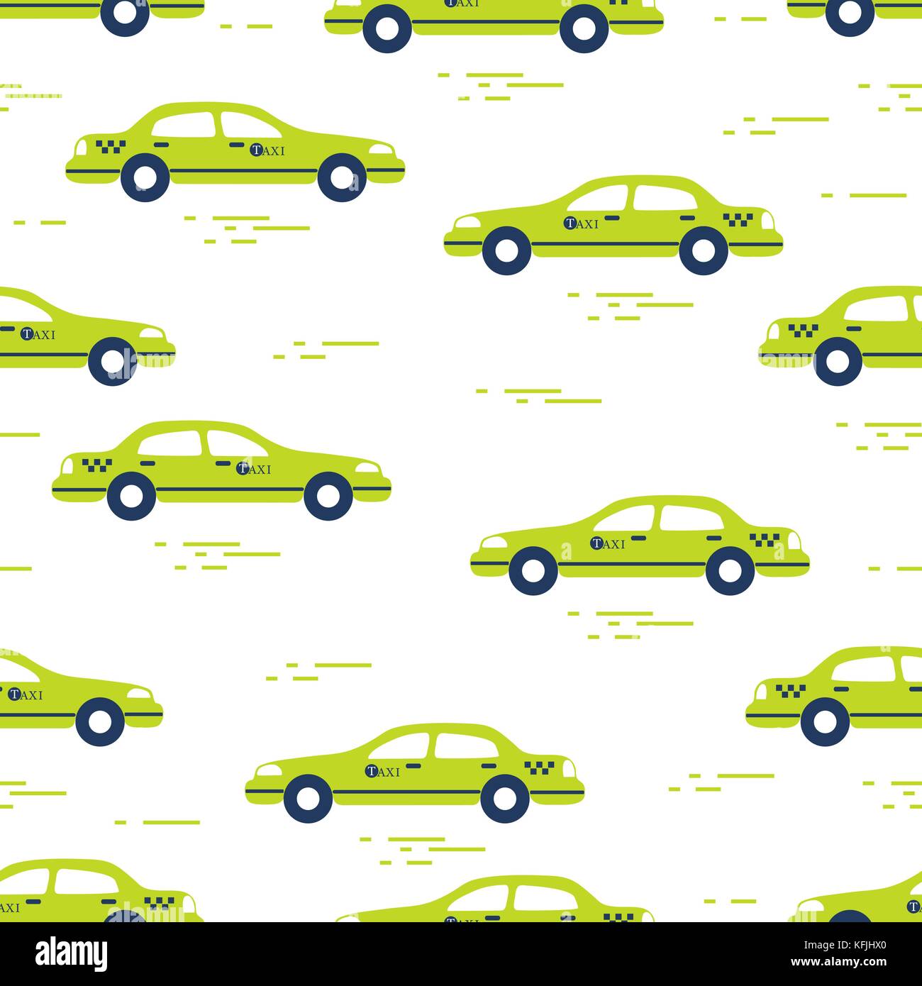 Taxi pattern. Design for announcement, advertisement, banner or print ...