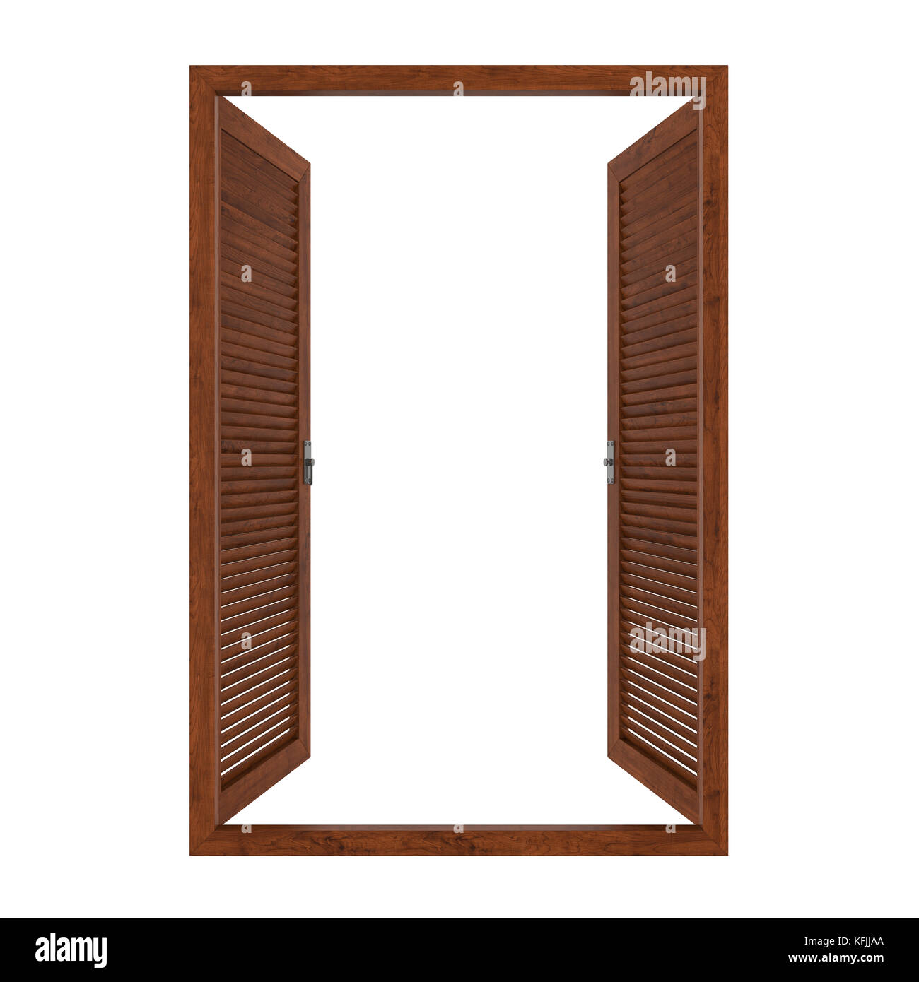 Window Frame Isolated Stock Photo - Alamy