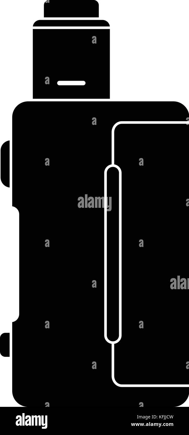 vaporizer electric cigarette vapor mod - vape life vector Stock Vector ...