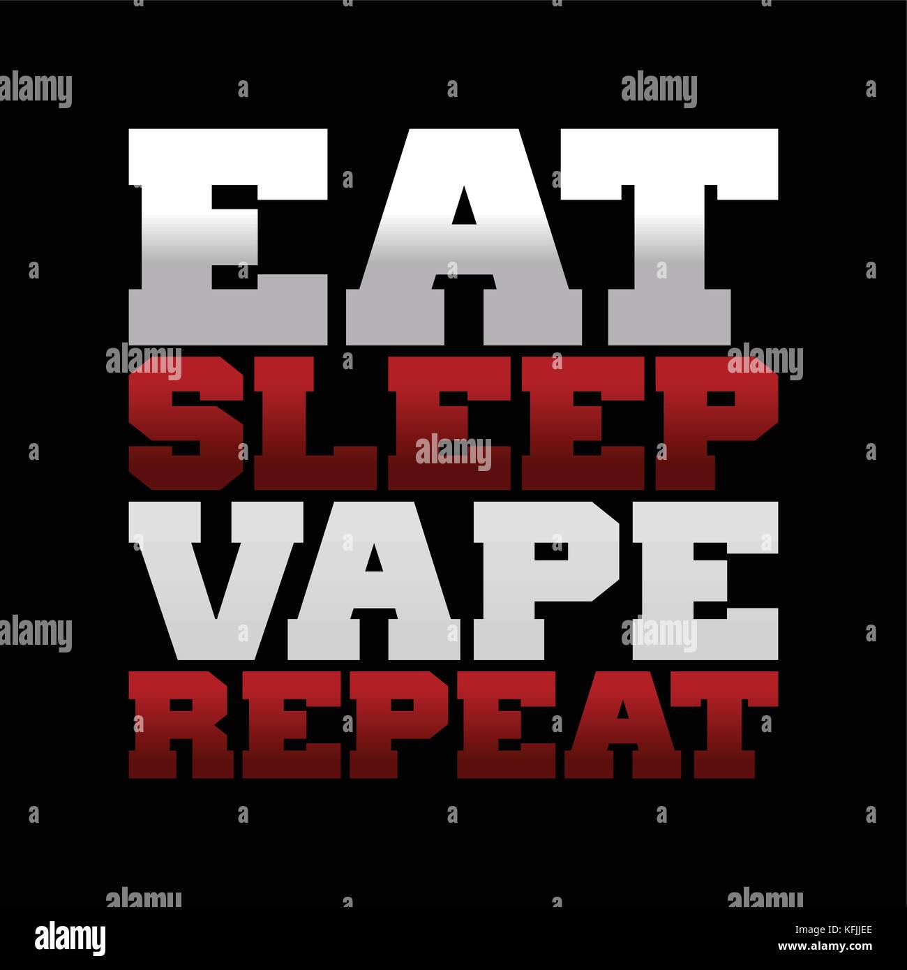 vaporizer electric cigarette vapor mod - vape life vector Stock Vector ...