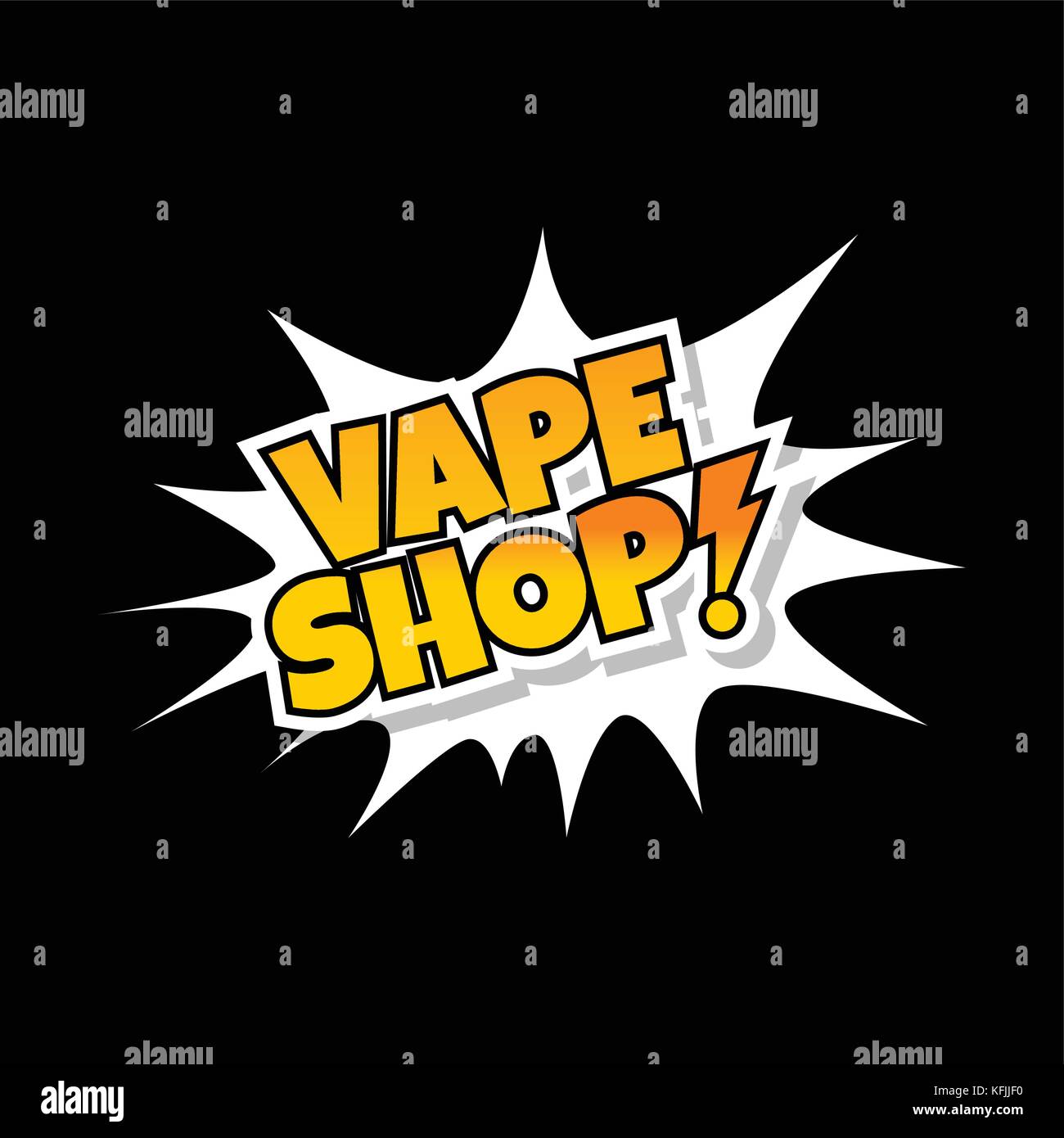 vaporizer electric cigarette vapor mod - vape life vector Stock Vector ...