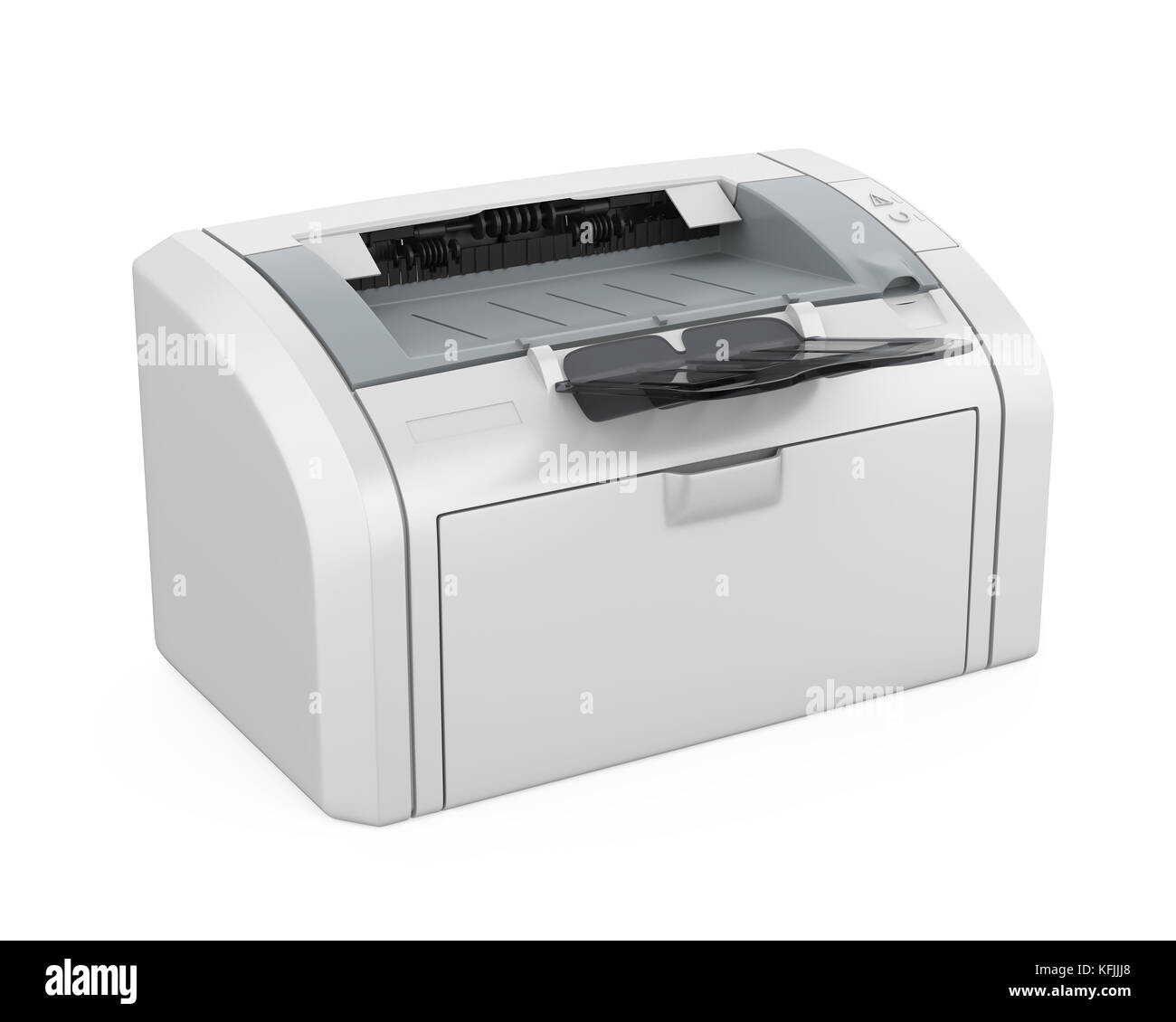 Laser Printer Isolated Stock Photo - Alamy