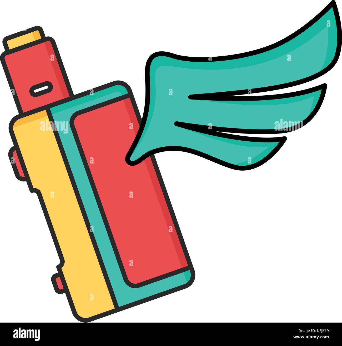 Smoke angel Stock Vector Images - Alamy