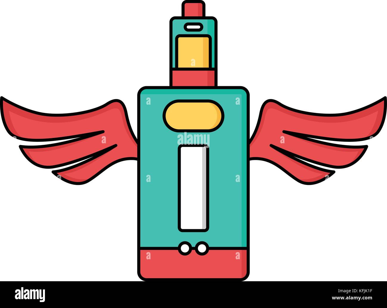 Smoke angel Stock Vector Images - Alamy