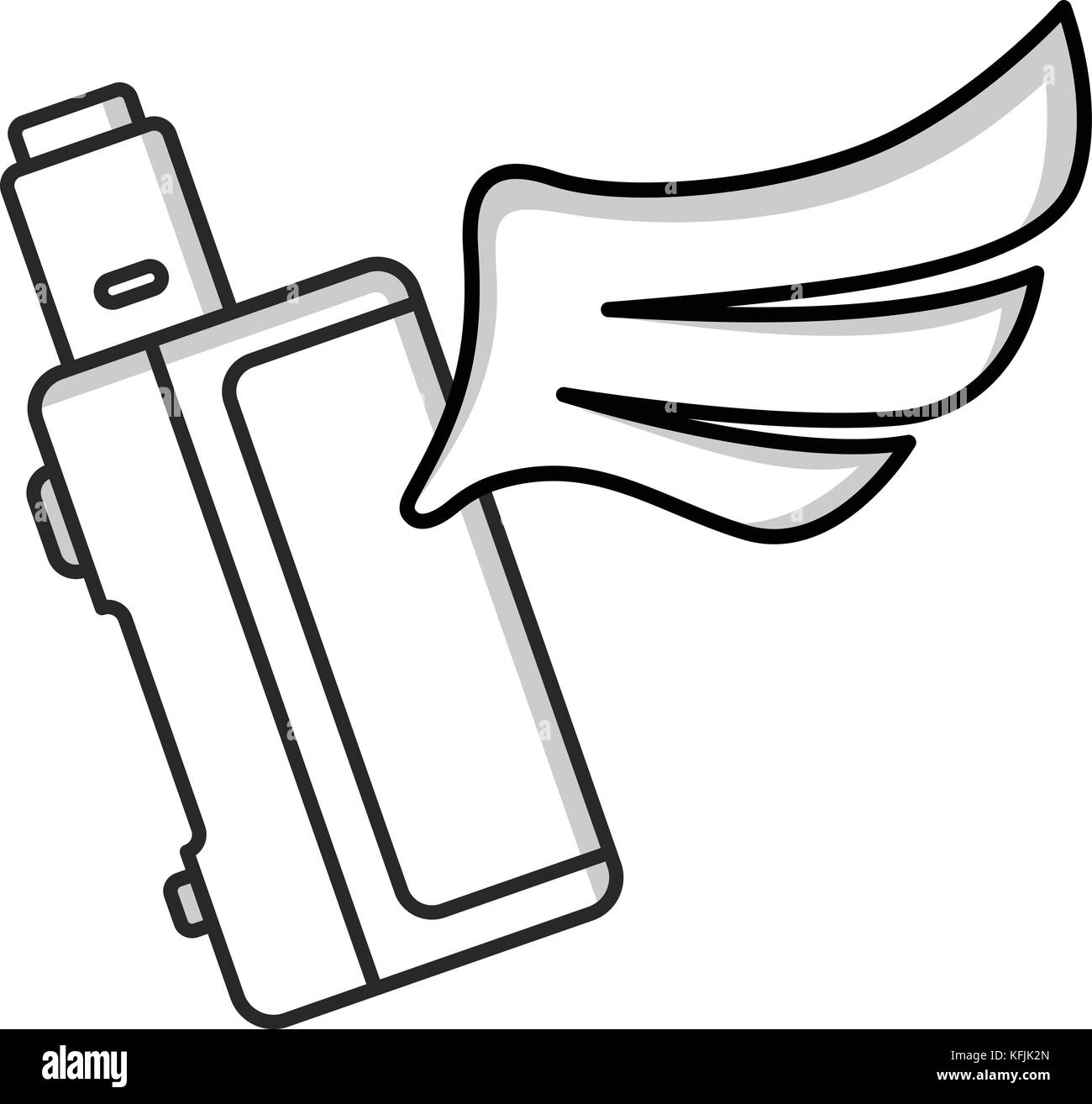 Smoke angel Stock Vector Images - Alamy