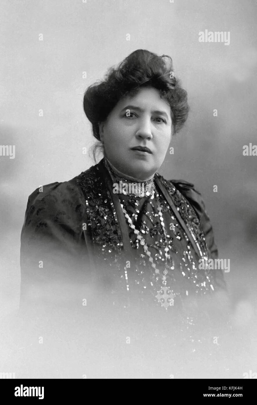 Portrait of judith gauthier 1845 1917 hi-res stock photography and ...